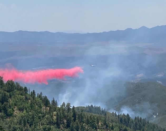 Update: Firefighters keep lightning-caused 'Slate Fire' to 10 acres ...