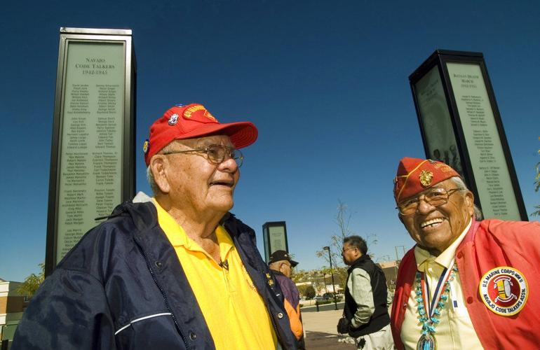 Navajo Code Talker Teddy Draper Sr. dies in Prescott at 96 | News ...