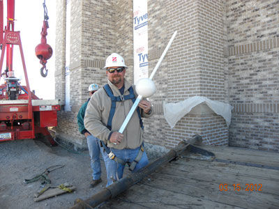 Photo Gallery: LDS church steeple-raising | Photo Galleries | dcourier.com
