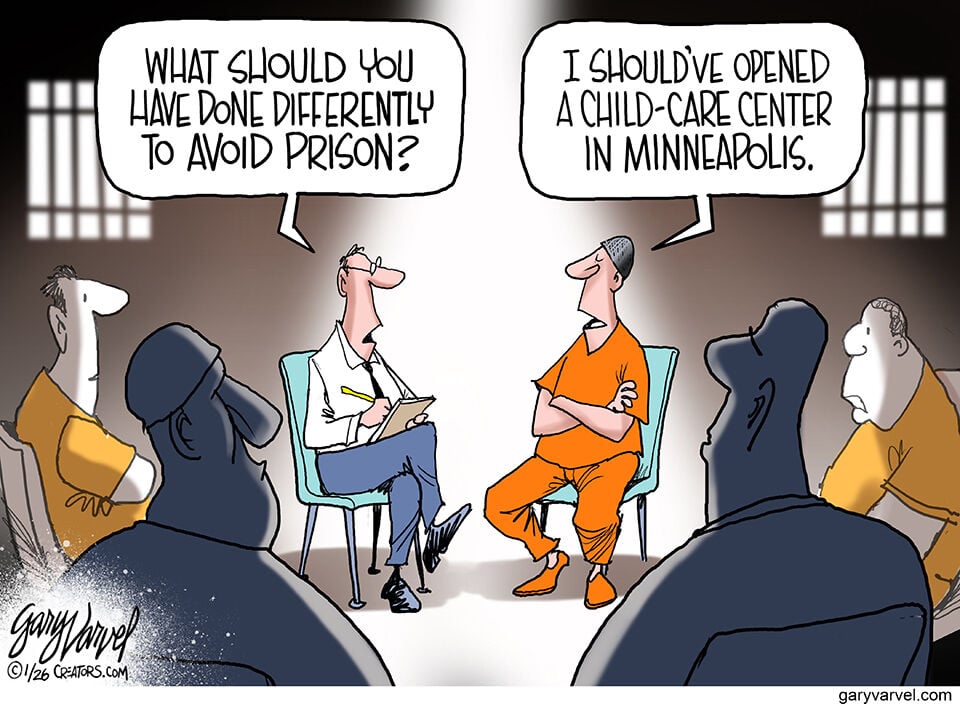 Editorial cartoon (1): Jan. 5, 2026 | Opinion | dcourier.com