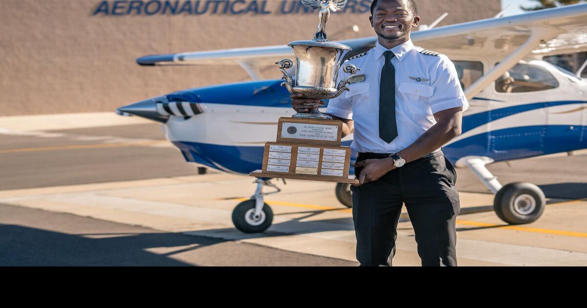Embry-Riddle pilot is Arizona’s flight instructor of the year | News ...
