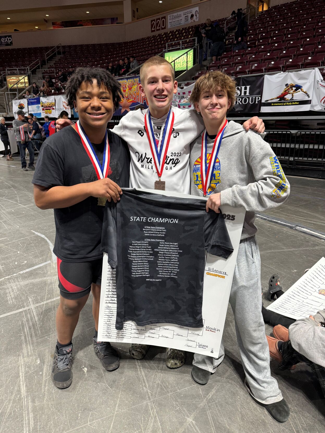 Prescott Wrestlers Shine at Arizona's Copper State Middle School ...