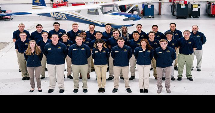 Embry-Riddle Prescott’s Golden Eagles Flight Team inducted into the ...