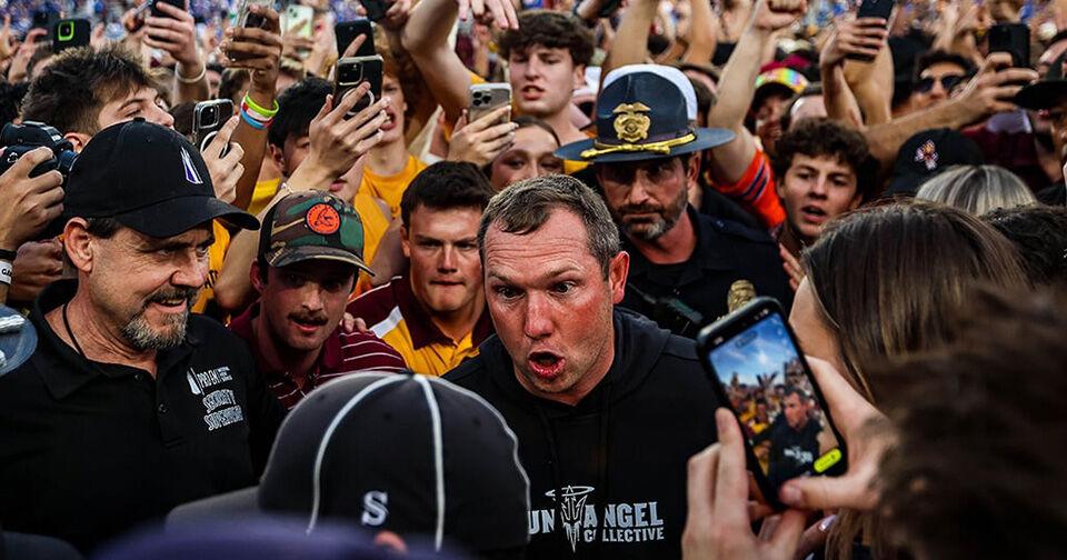 Bill comes due: ASU football fined $25,000 for failing to keep fans ...