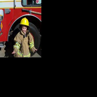 Learning about firefighting: Tots get fire station tour | Features ...
