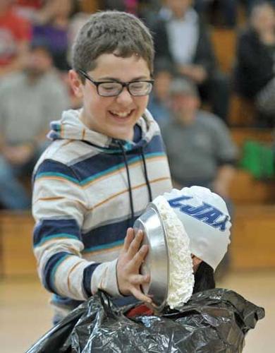 Photos: Principal gets pie in face for fundraiser | News | dcourier.com