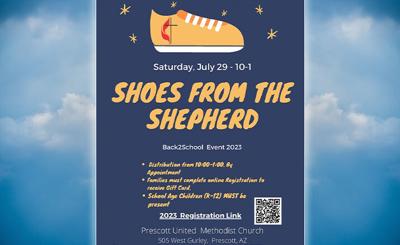 Prescott United Methodist Church to host Shoes from the Shepherd July ...