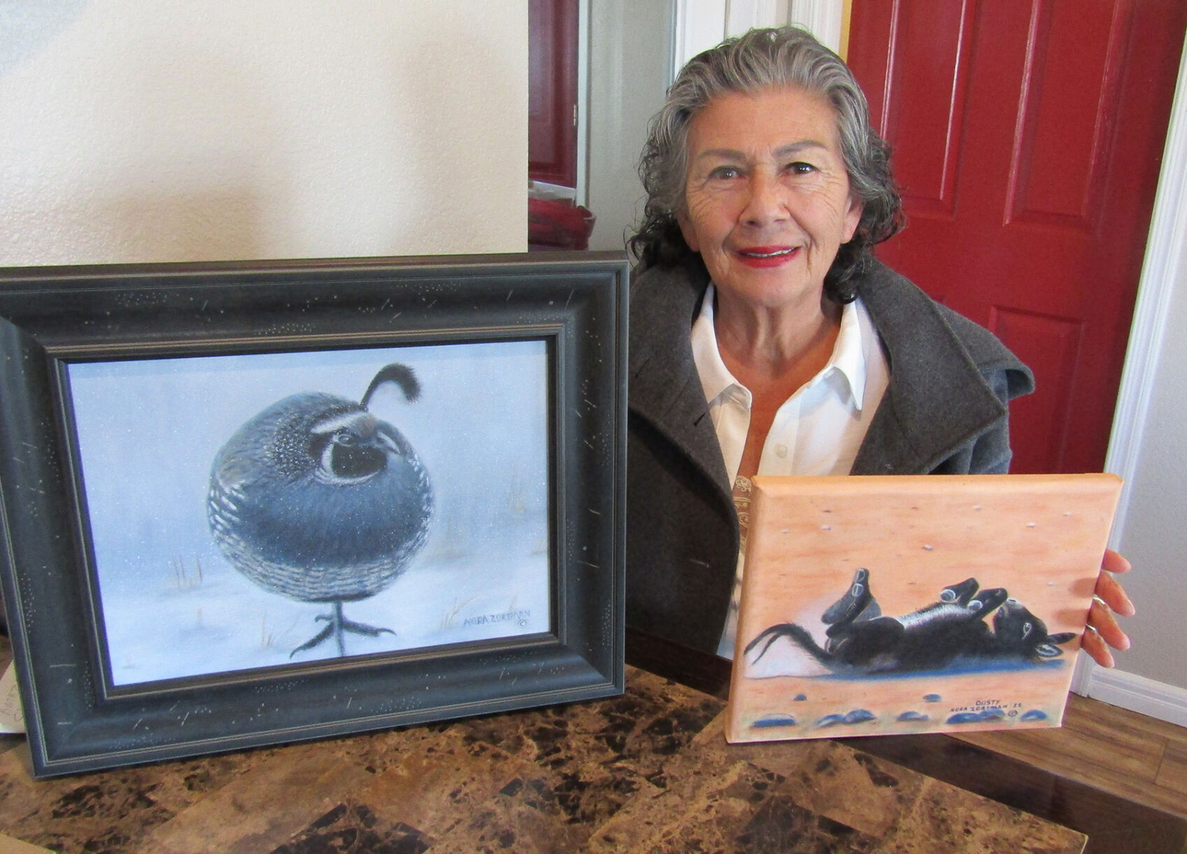 Labor of Love in Chino Valley: Zortman’s art helps animals, warms the ...