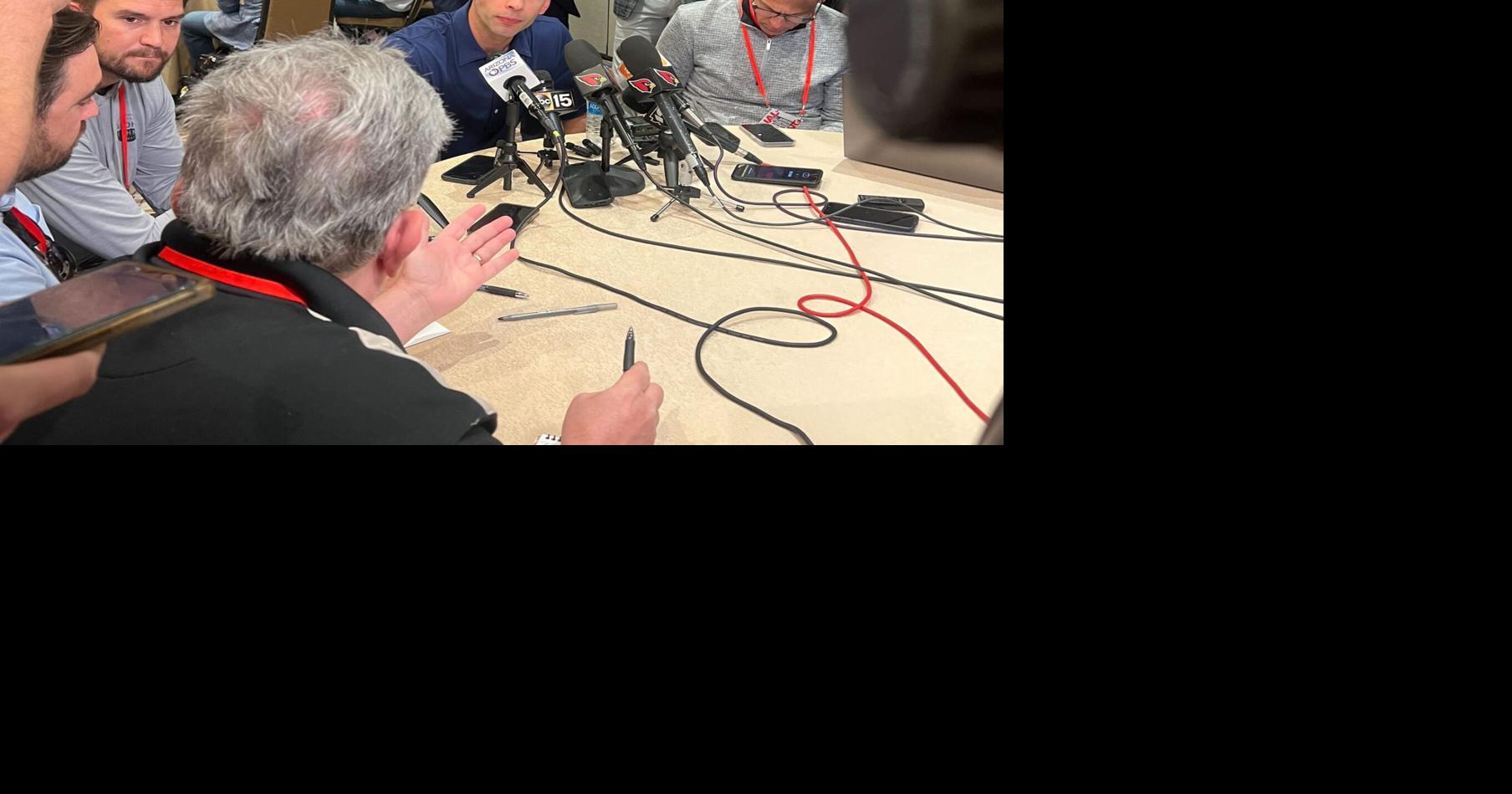 Cardinals play coy about third overall pick, strategy ahead of NFL ...