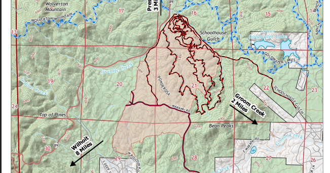 UPDATE: Prescribed fire planned in Goldwater Lake/Beans Peaks trail ...