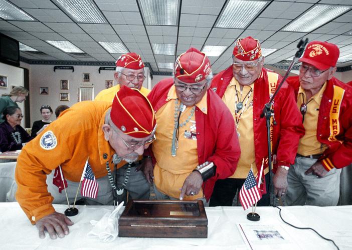 Navajo Code Talker Teddy Draper Sr. dies in Prescott at 96 | News ...