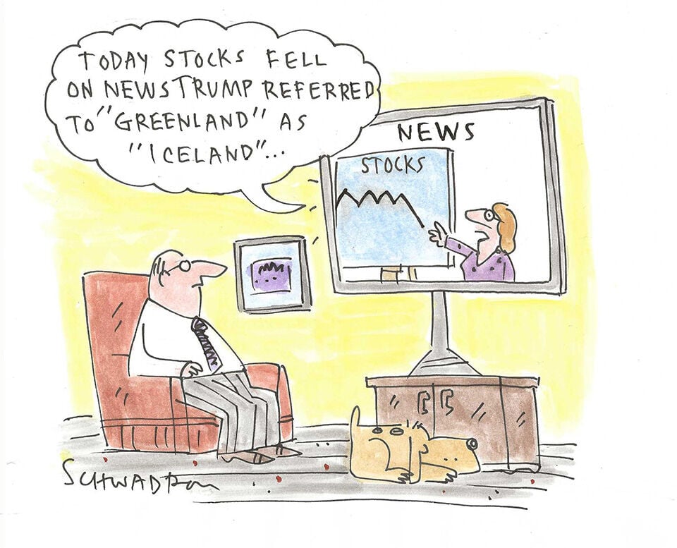 Editorial cartoon (2): Jan. 25, 2026 | Opinion | dcourier.com