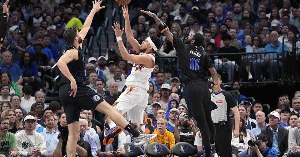 Doncic scores 41 points, pairs with Irving to help Mavs beat Suns 123-113 for 7th straight ...