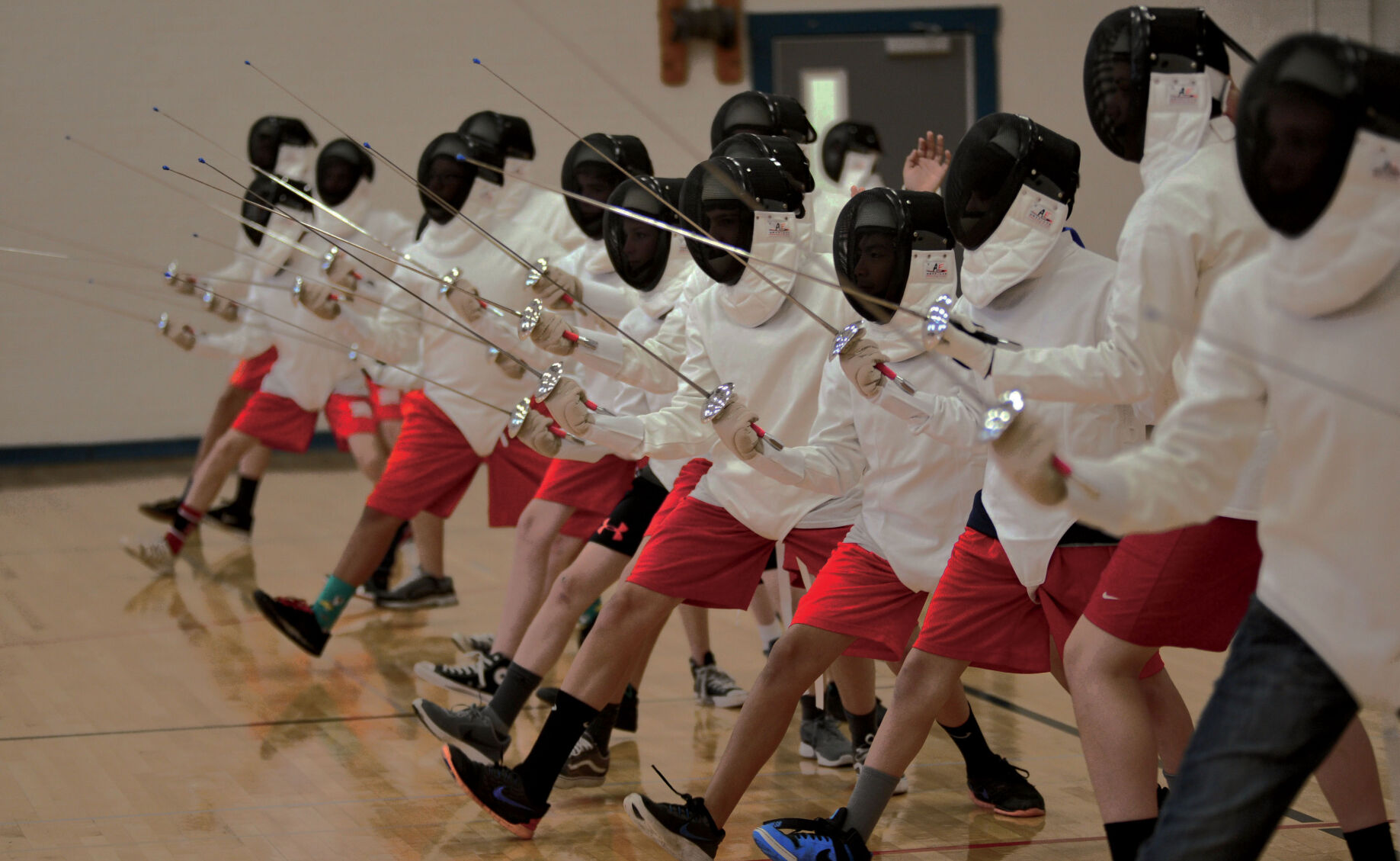 Mile High students learn an European martial art, fencing | Features ...