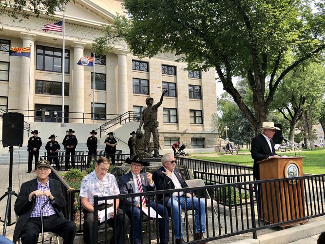 Photos: All Veterans Memorial re-dedicated in ceremony | News ...