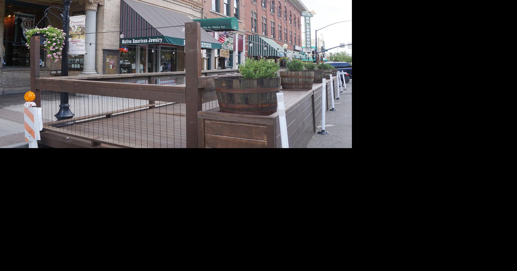 ‘Parklet’ patio issue up for review by Prescott council Tuesday | News ...