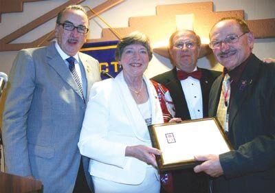 Don Schiller receives Rotary International Citation for Meritorious ...