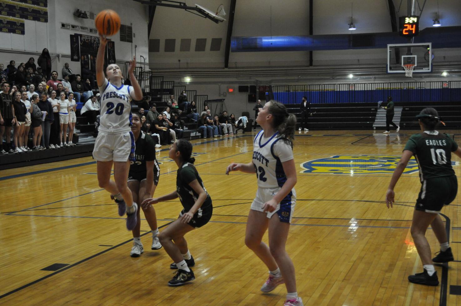 Prescott girls' hoopsters triumph over 2025 4A champion Flagstaff ...