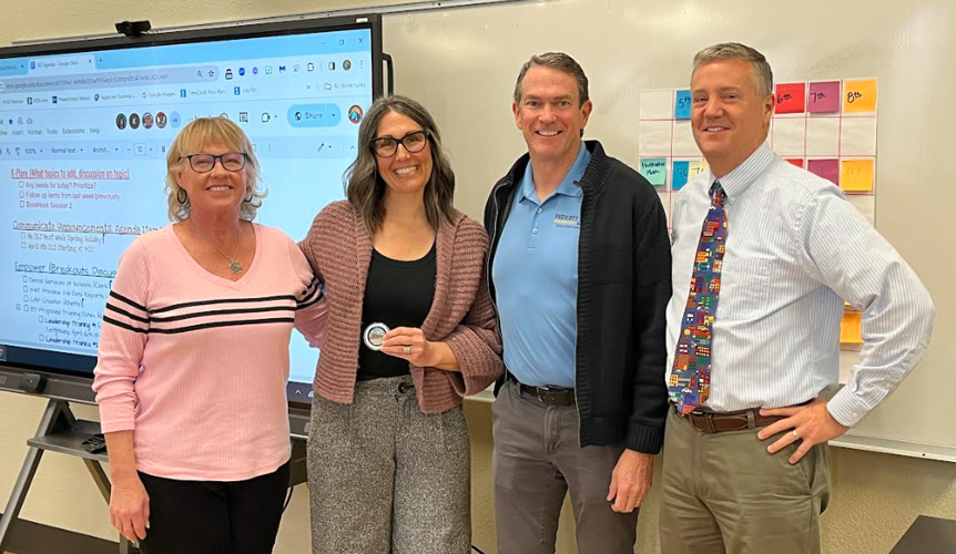 PUSD presents Challenge Coins for second half of 2023-24 school year to ...