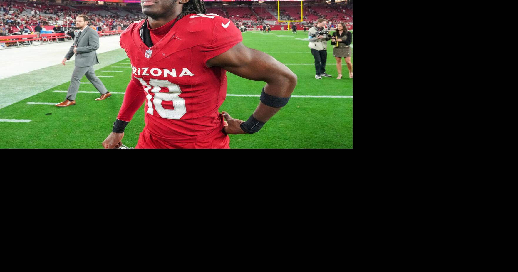 Showing off newfound muscle, Marvin Harrison Jr. hopes to make big jump ...