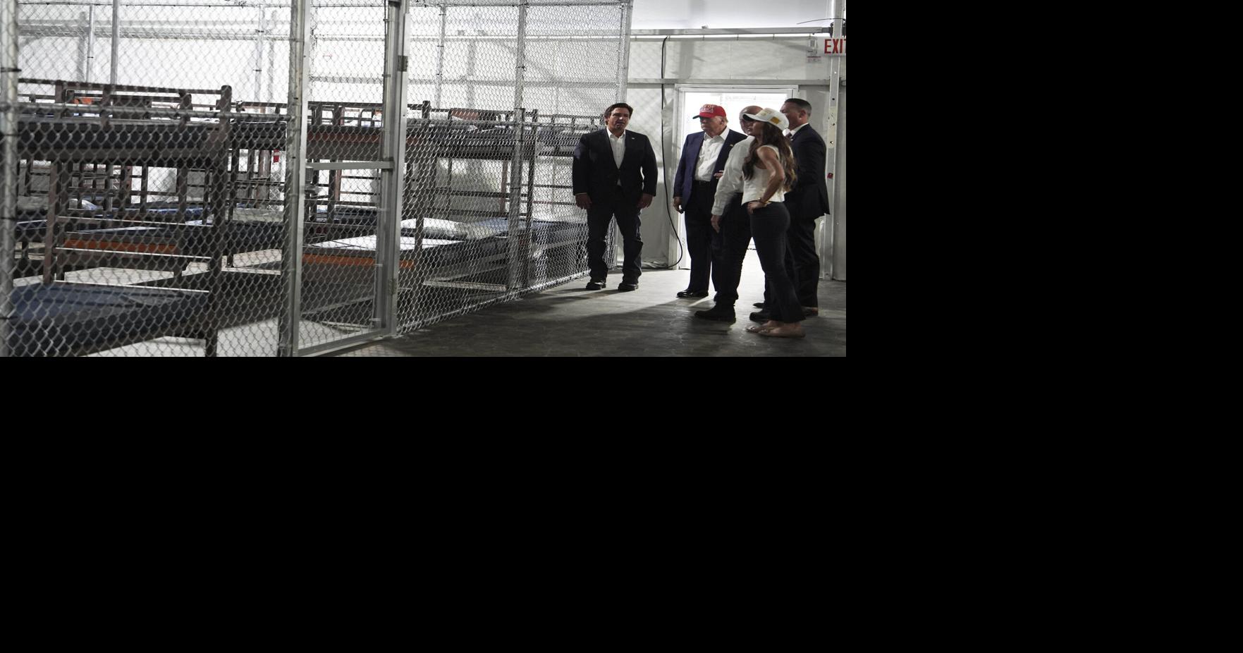 Lawmakers visit 'Alligator Alcatraz' after being blocked | National ...