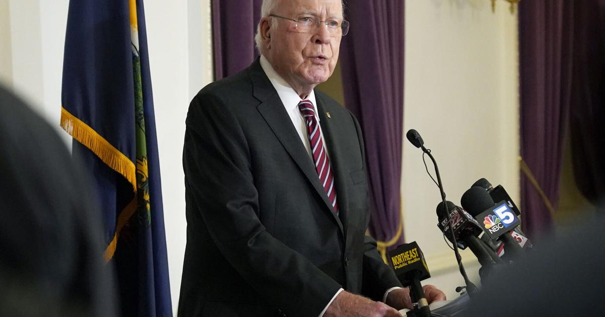 Vermont Democratic Sen Leahy 81 Is Retiring After 8 Terms National