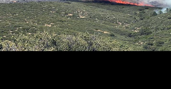 Grapevine Fire crews continue to build control lines; Racetrack Fire to ...