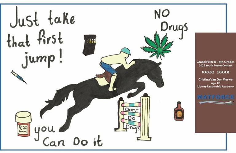 MatForce honors 2025 Stand With Me, Be Drug Free poster contest winners ...