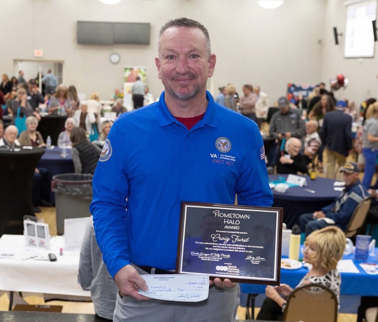 Navy veteran Craig Furst earns Hometown Halo Award for VA outreach to ...