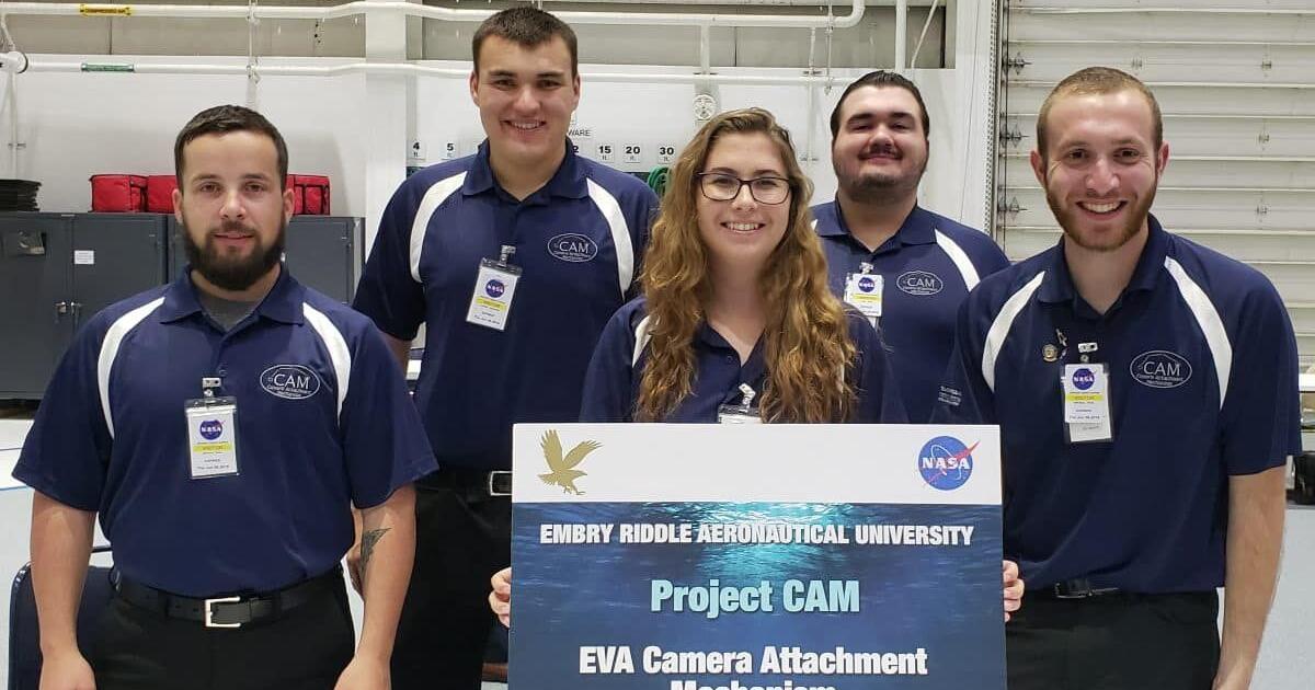 Embry-Riddle students design camera mount for international space ...