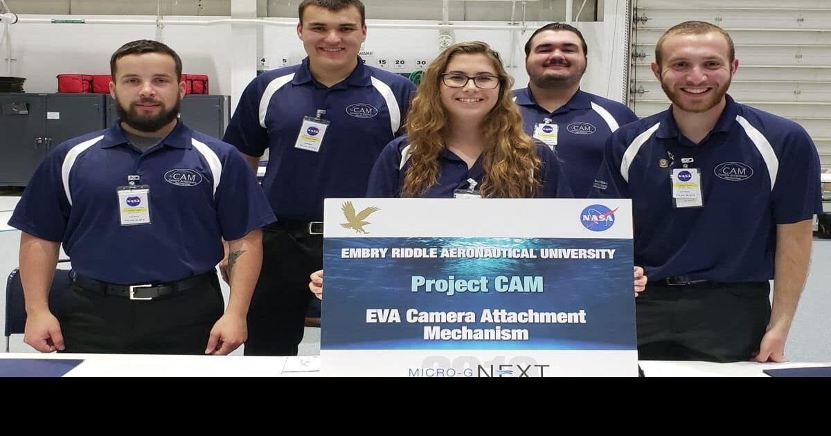 Embry-Riddle students design camera mount for international space ...