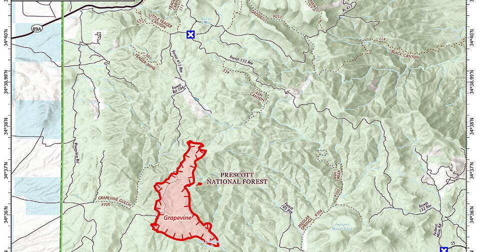 Racetrack Fire 60% contained; area near Grapevine Fire remains under ...