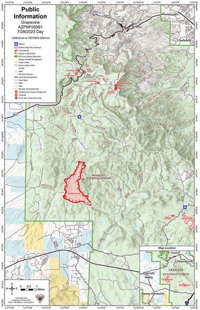 Racetrack Fire 60% contained; area near Grapevine Fire remains under ...