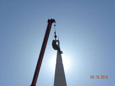 Photo Gallery: LDS church steeple-raising | Photo Galleries | dcourier.com
