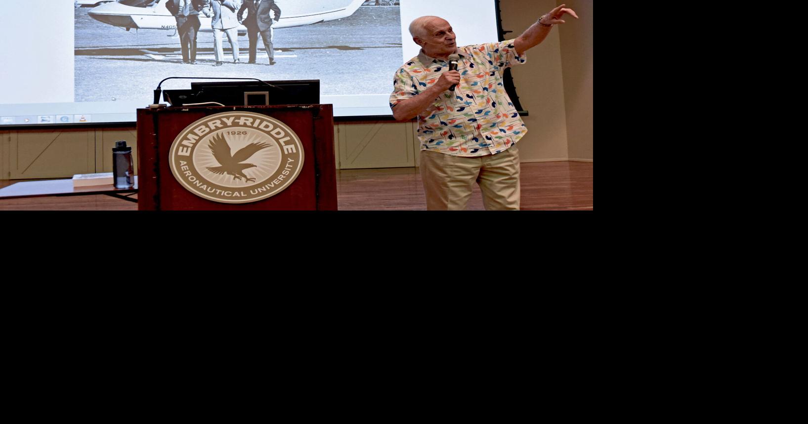 Controversial TV news helicopter pilot-reporter speaks at ERAU | News ...