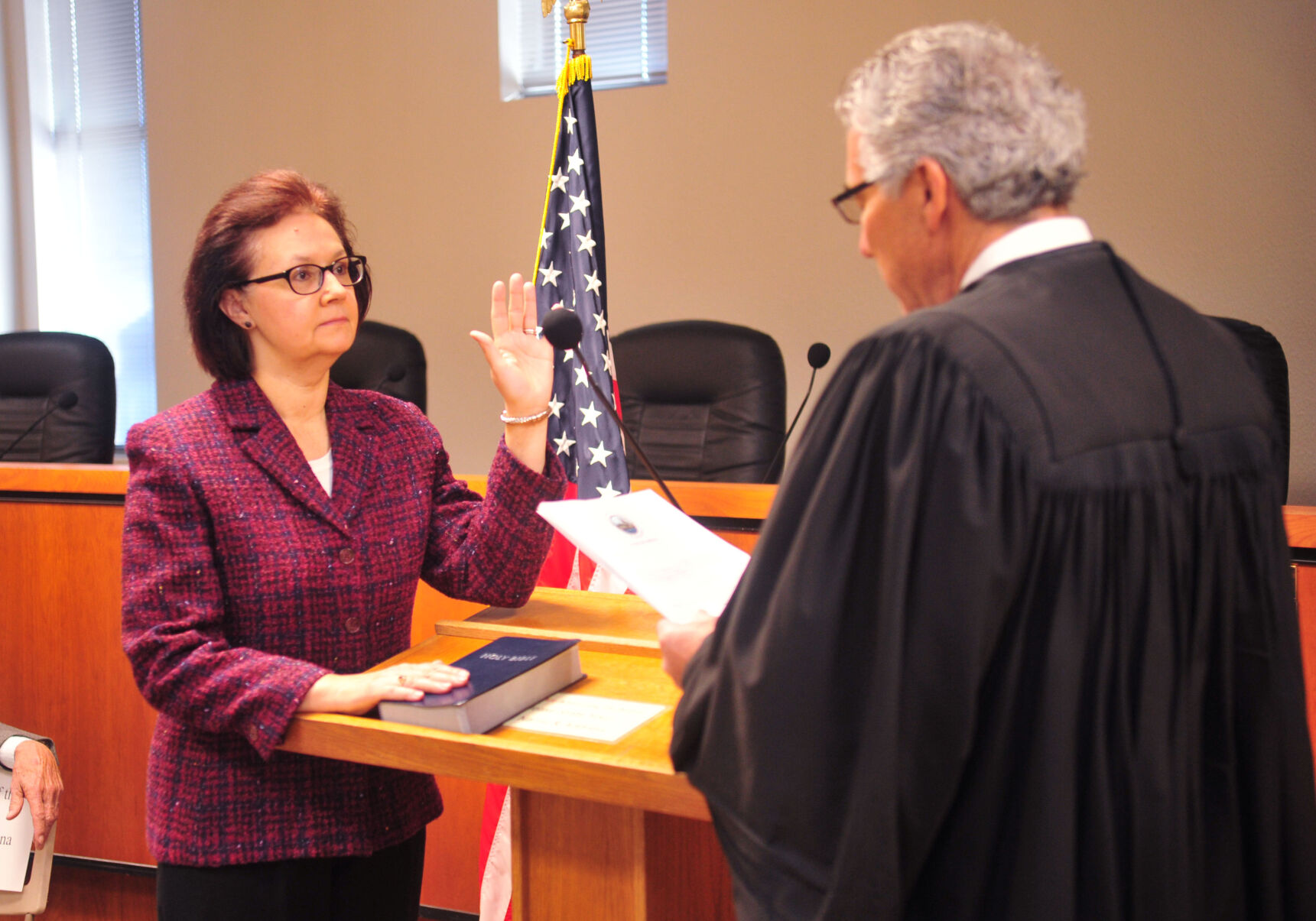 Swearing in of judges | News | dcourier.com