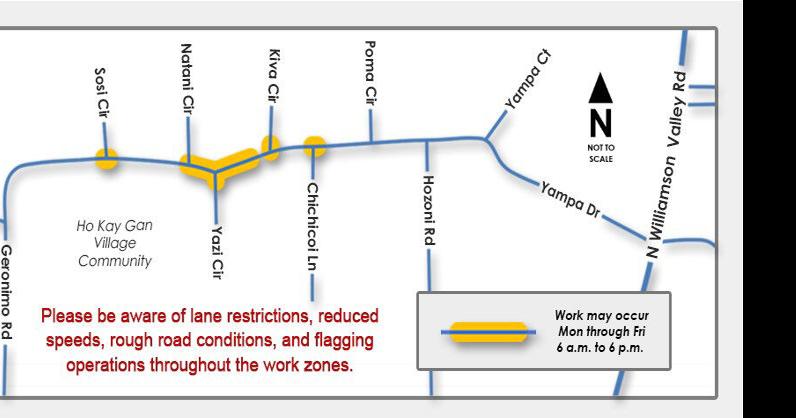 Water line realignment will affect Yampa Drive, Yazi Circle and Kiva Circle | News | dcourier.com