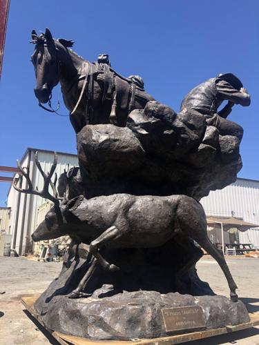 Cowboy sculpture headed to roundabout in north Prescott | News ...