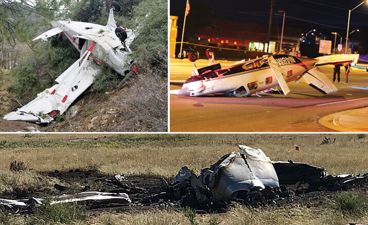 2 deaths, 1 remarkable ‘landing’ - update on trio of plane crashes in ...