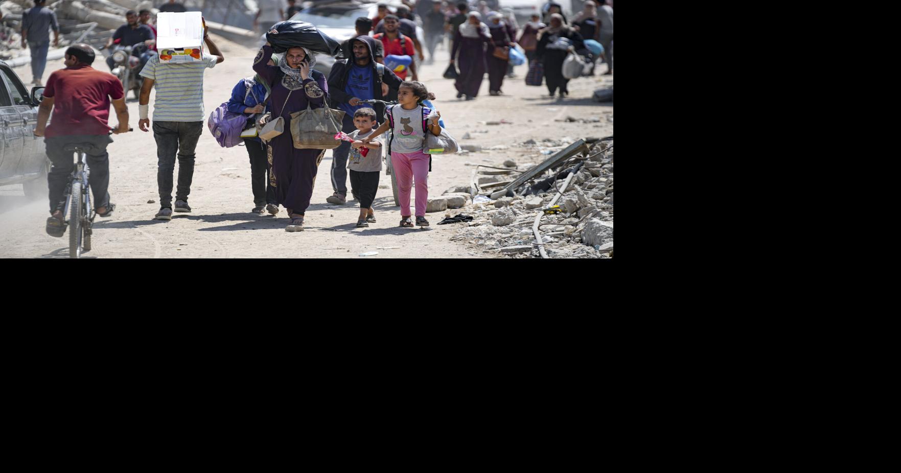 Israel orders evacuation of part of Gaza humanitarian zone as war's ...