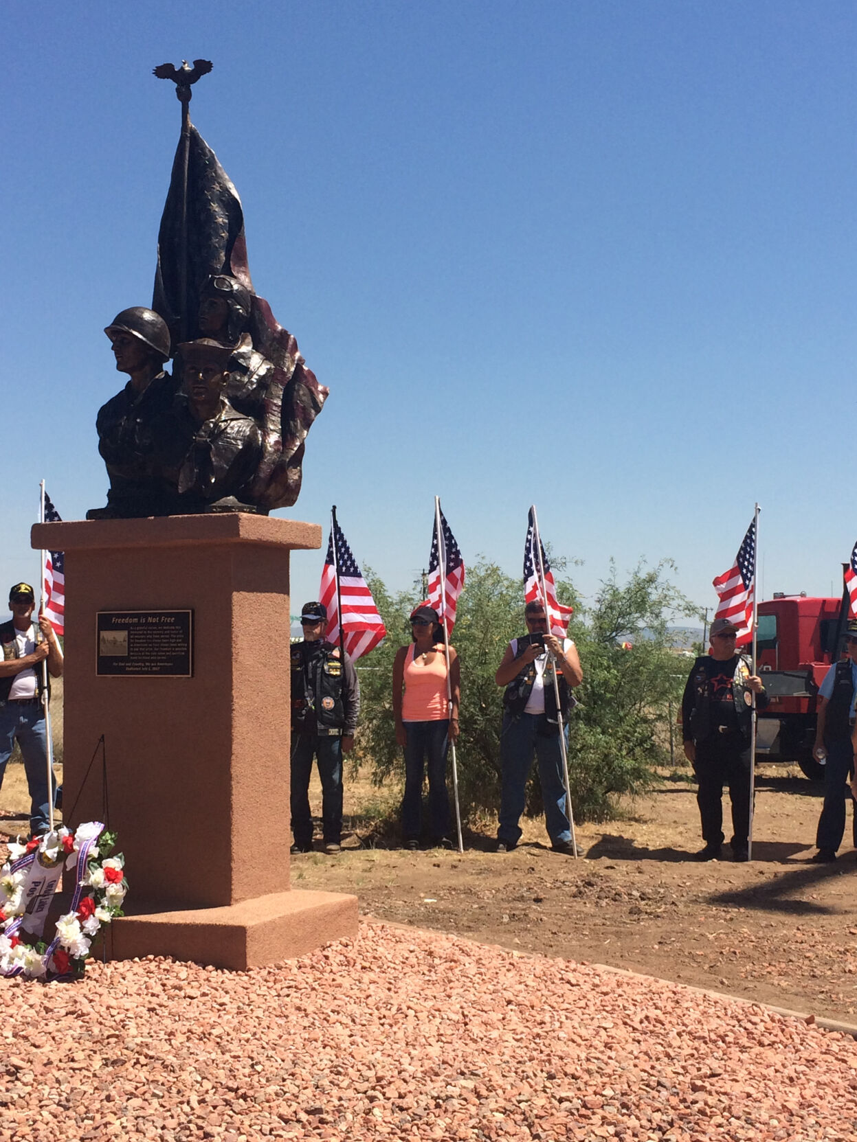 Monument unveiled in Henry Cordes Park | News | dcourier.com