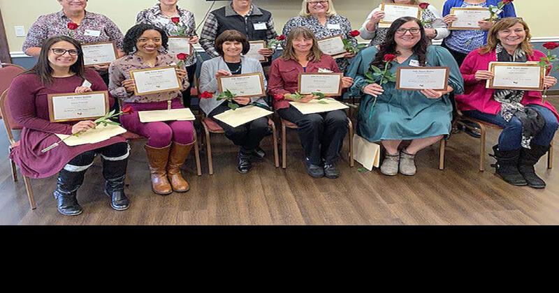 Delta Kappa Gamma honors 15 area female educators at recent breakfast ...