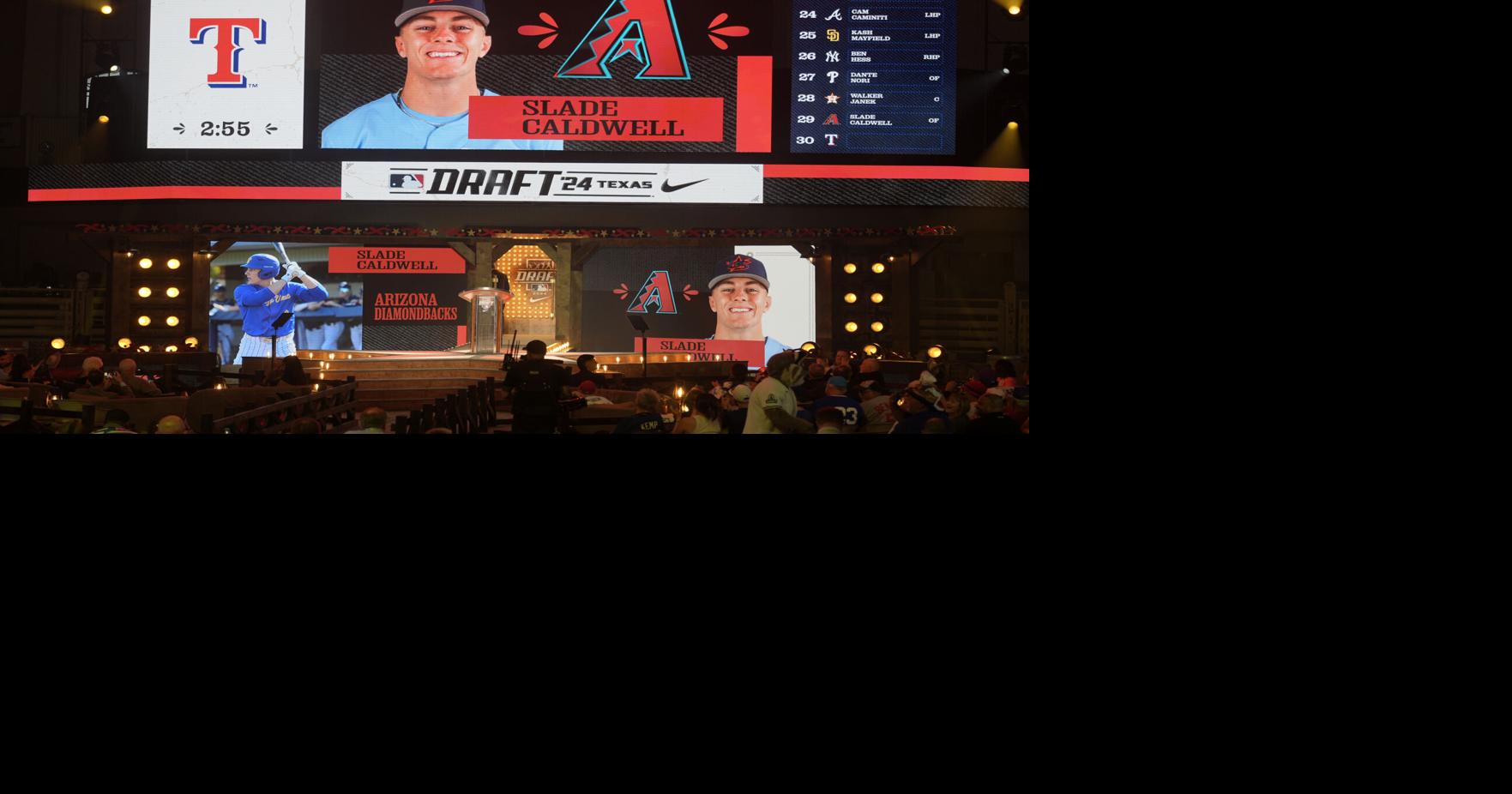 Arizona Diamondbacks select four players on Day 1 of 2024 Major League ...