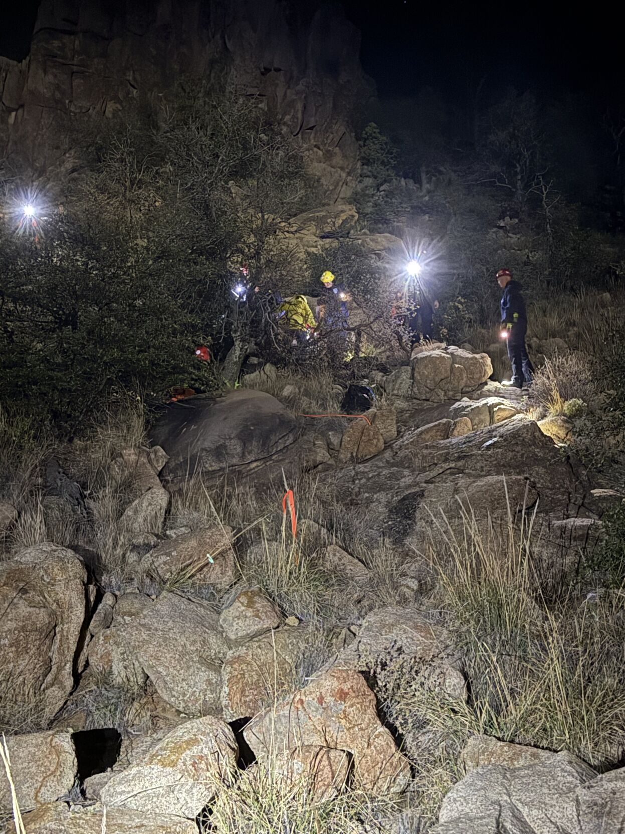 Teenage hiker falls off ledge at Granite Dells, rescued by multiple ...