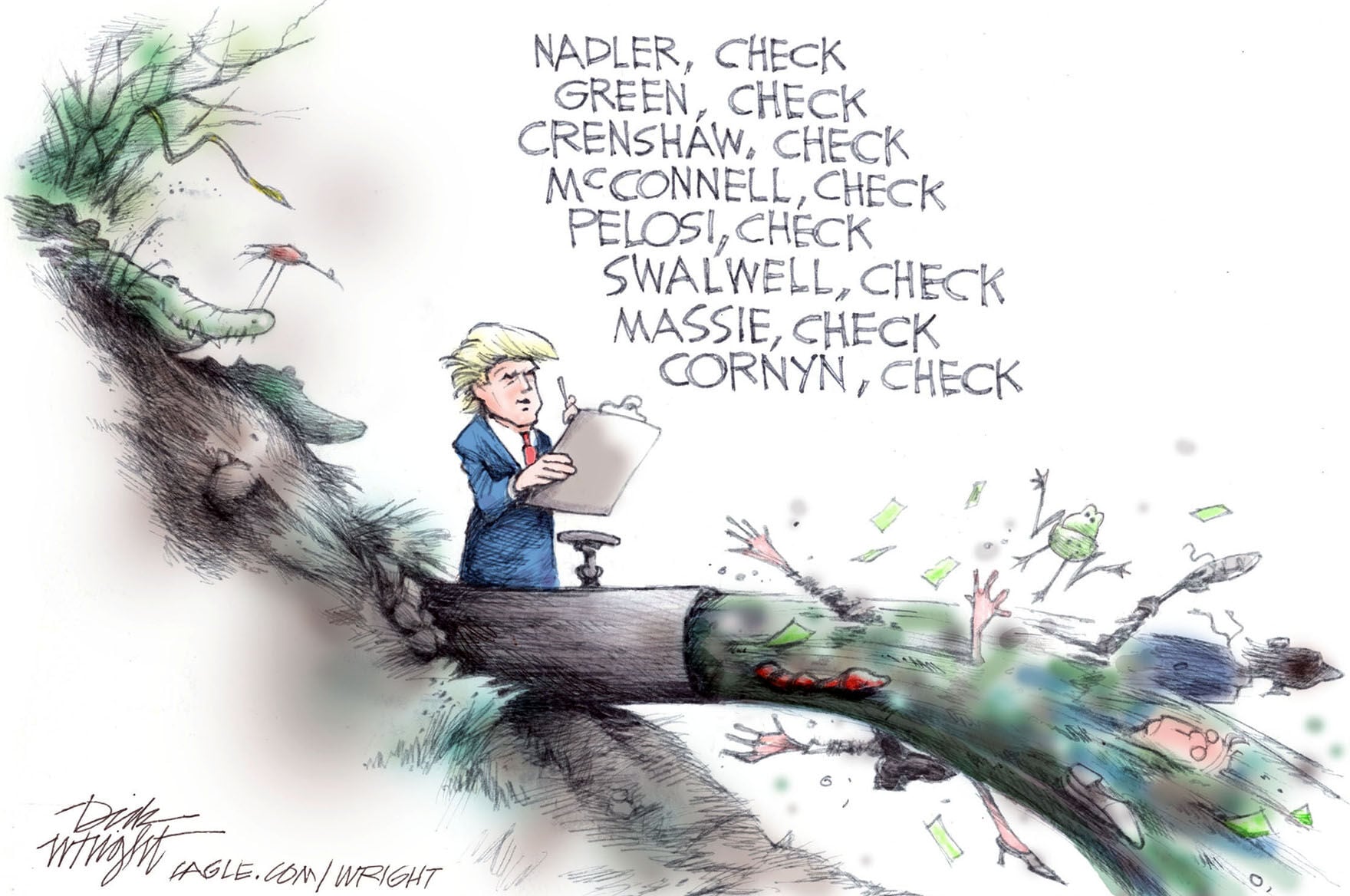 Editorial cartoon (2): May 31, 2026 | Opinion | dcourier.com