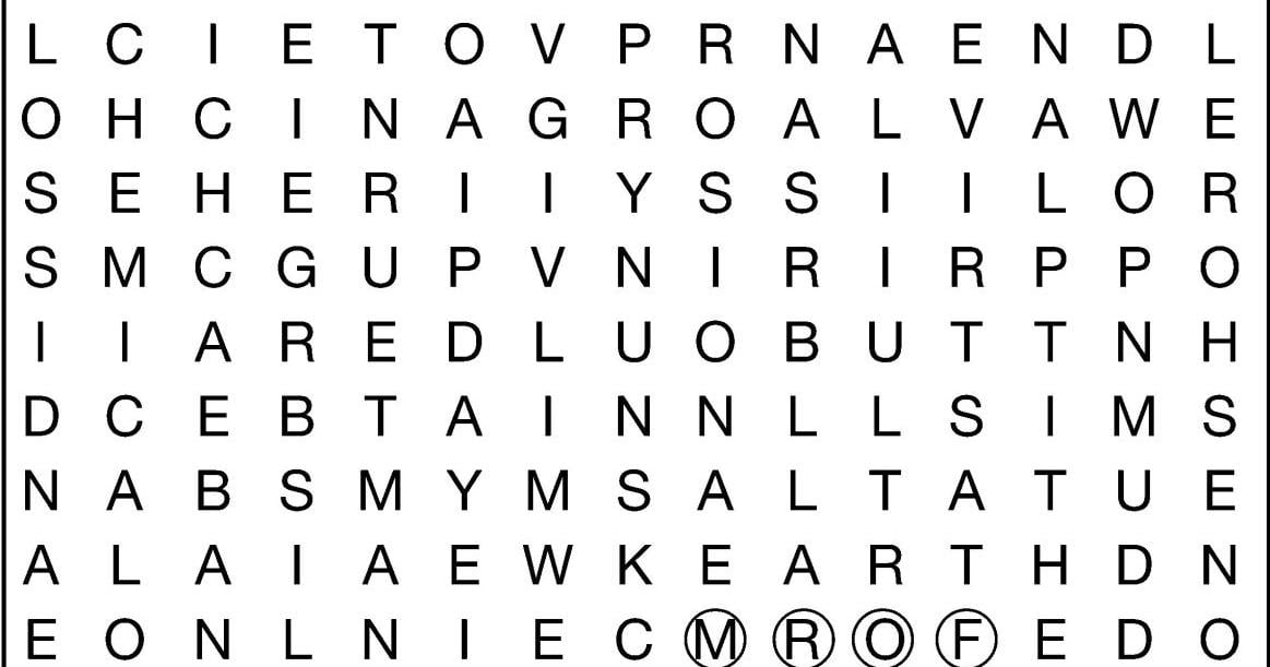 Wonderword puzzles for Week of Oct. 5, 2025 | Multimedia | dcourier.com
