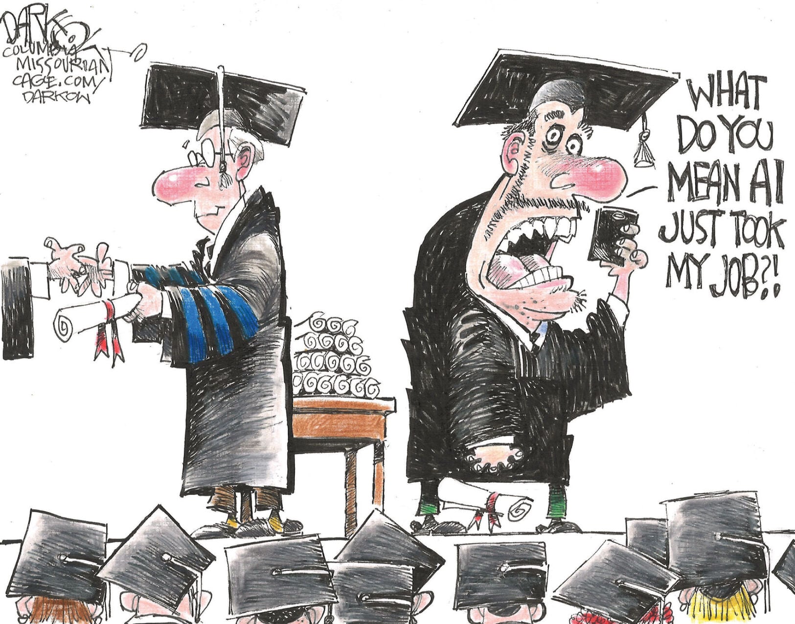Editorial cartoon (1): May 12, 2026 | Opinion | dcourier.com