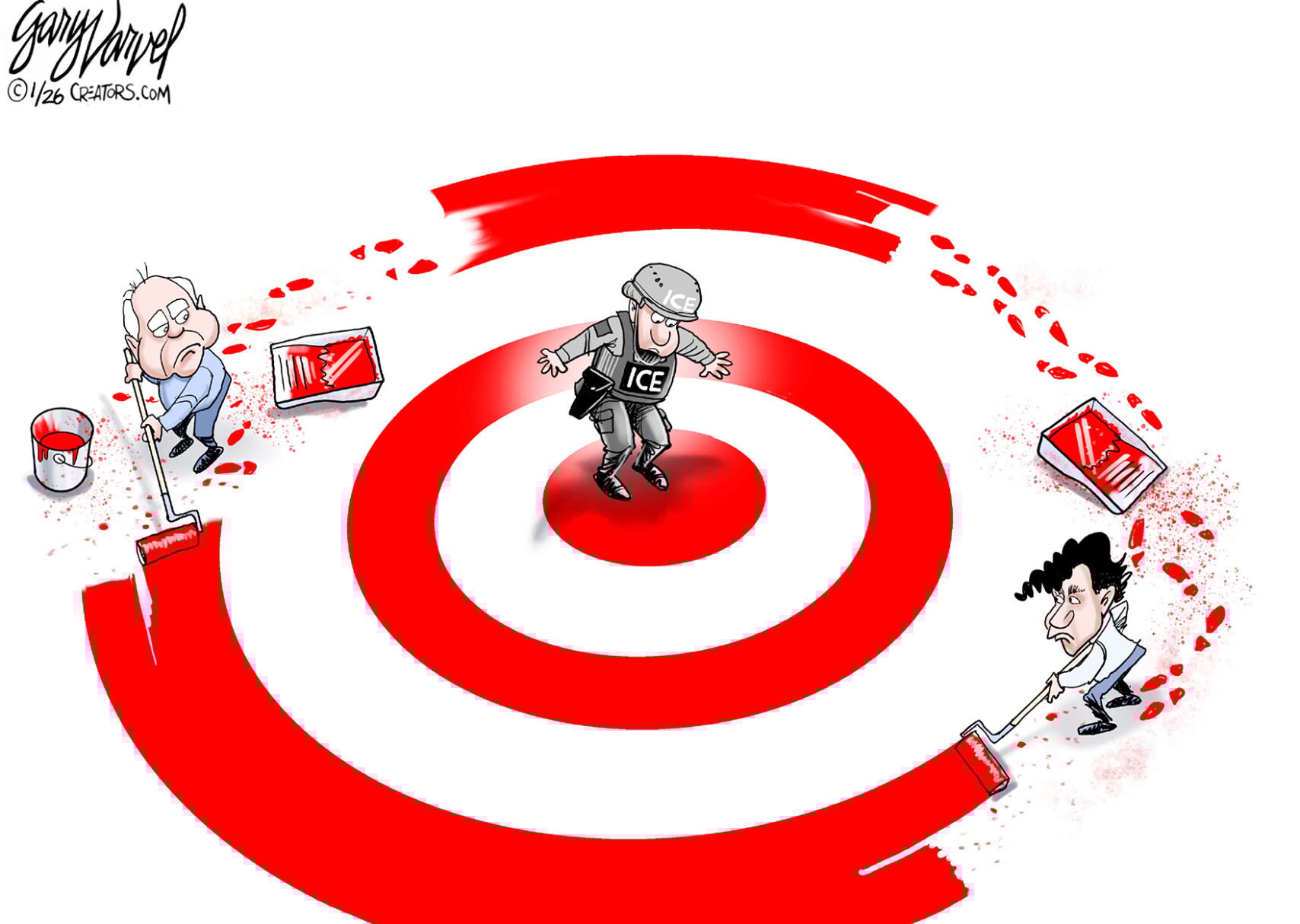 Editorial cartoon (1): Jan. 13, 2026 | Opinion | dcourier.com