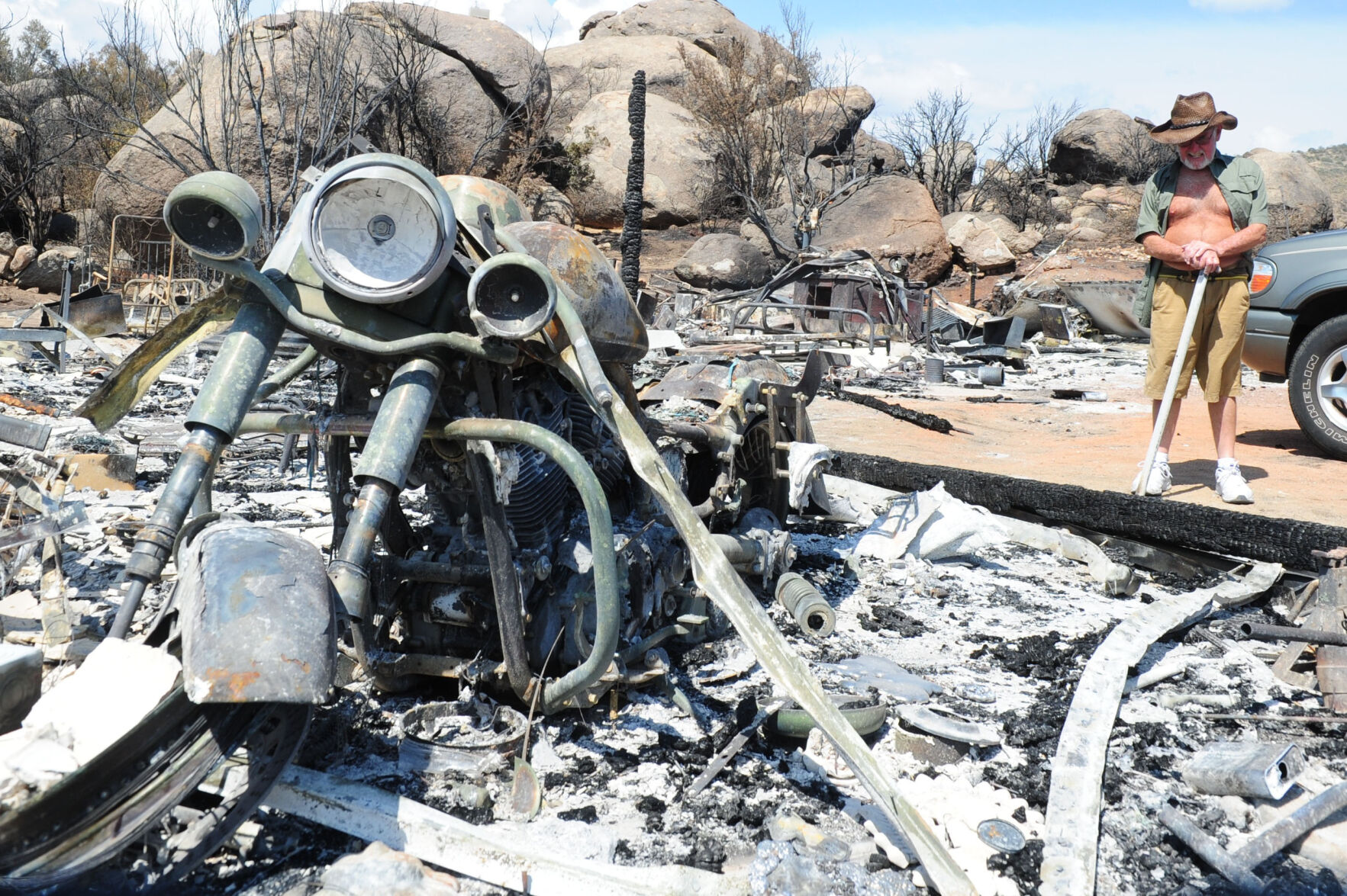 Homes destroyed in 2013 Yarnell Hill Fire | Photo Galleries | dcourier.com