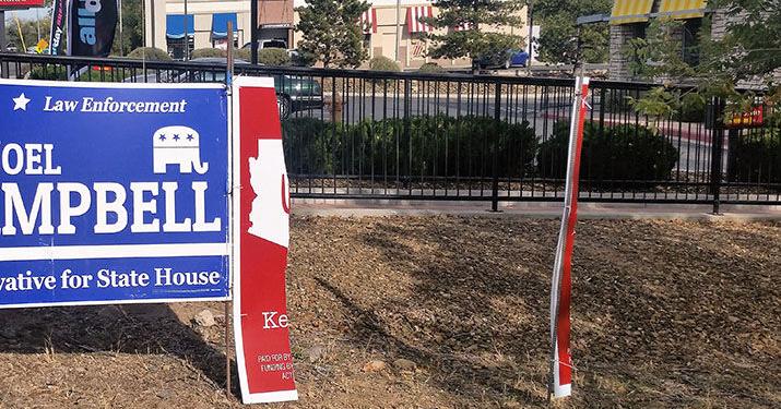 Who destroyed those No to Prop 205 signs? | News | dcourier.com